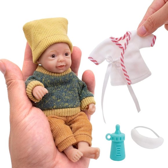 Toys | 6 Inch Silicone Boy Mini Realistic Silicon Body Stress 2 Sets ...